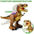 JoyStone T-Rex Robotic Dinosaur Toy, LED, Realistic Roaring, Walking ...