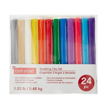 EZ Shape Non-Hardening Non-Toxic Reusable Wax-Based Modeling Clay, 1.1 ...