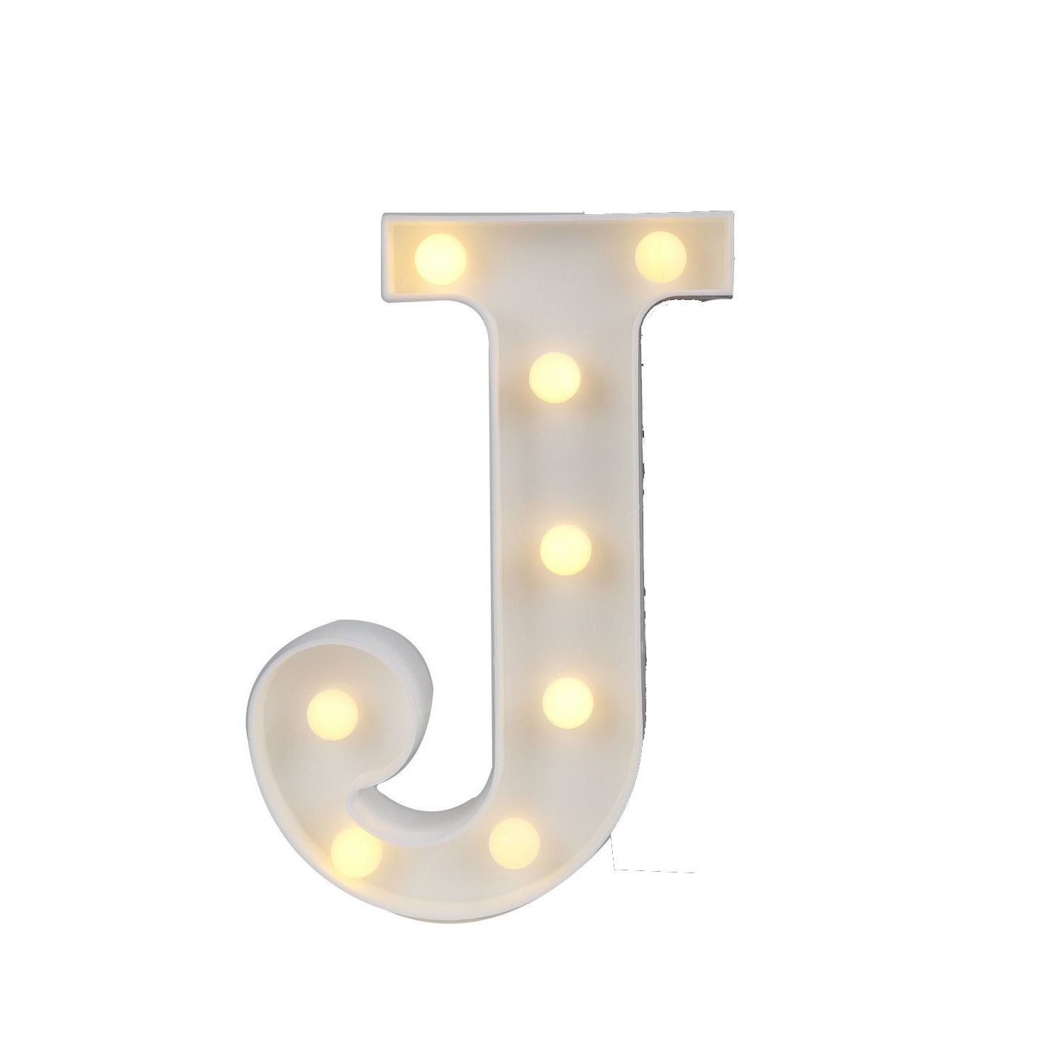 Light Up Letter LED Alphabet PlasticParty Sign Wedding Festival Stand ...