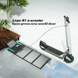 Lirpe R1 Solar-Charging Scooter: 350W Motor, Removable Battery, USB ...