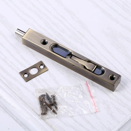 2 Piece Bolt Protector Concealed Sliding Bolt Lock - 10" Concealed ...