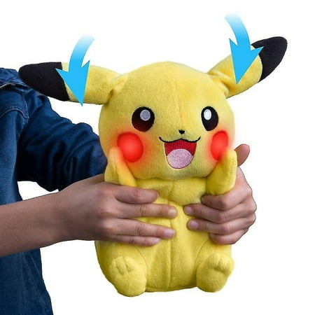 Mng Pokemon Pikachu Plush Doll Can Speak Moving Ears Glowing Cheek ...