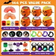 Joyfy 144 Pcs Halloween Toys Party Favors for Kids,Halloween Goodies ...