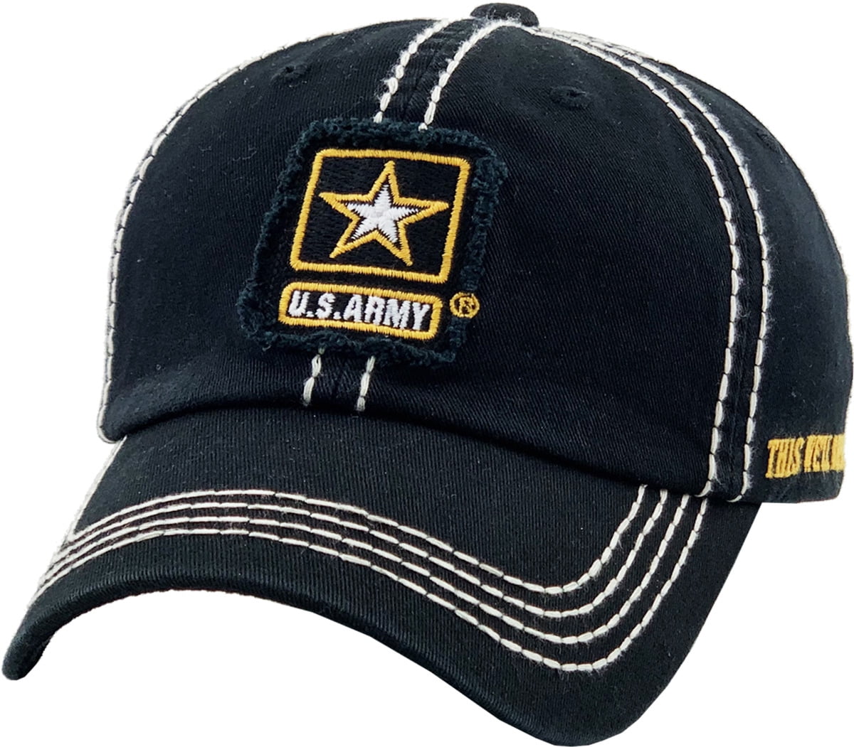 US Army Logo - This We'll Defend Washed Cotton Baseball Cap - Walmart.com