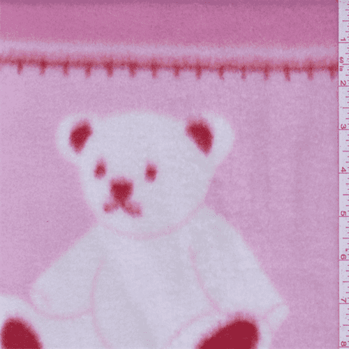 Pink Bear Polar Fleece, Fabric Sold By the Yard - Walmart.com - Walmart.com