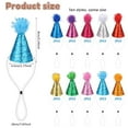 10Pcs Small Dog Hat Party Hats For Stuffed Animals Adjustable Headband ...