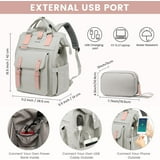 Lovevook Laptop Backpack for Women 15.6",Cute Work Travel Commuter ...