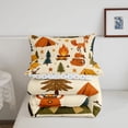 Catabedysis Camping Pattern Full Size Comforter Sets,Fox Deer Print ...
