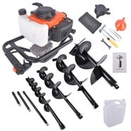 HART 20-Volt Electric 6-inch Earth Auger for Gardening and Yard Work ...