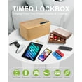 iDiskk Safe Lock Storage Box Cell Phone Locker with Timer,Self-Control ...