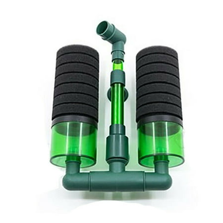 Double Head Water Filter Aquarium Fishtank Sponge Water Filter water ...