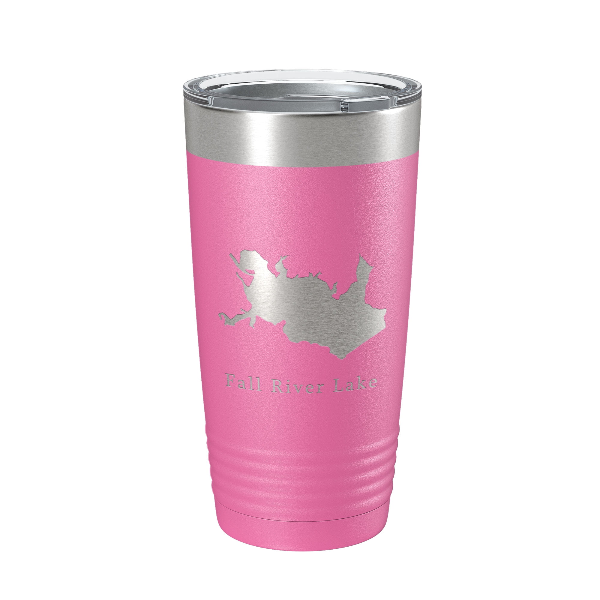 Fall River Lake Map Tumbler Travel Mug Insulated Laser Engraved Coffee ...