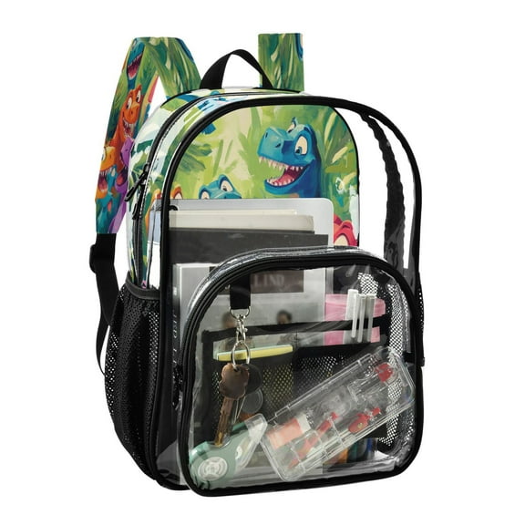 PVC Transparent Backpack Stylish & Durable Clear Backpack Perfect for ...