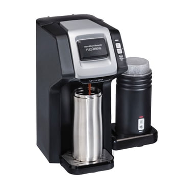 Hamilton Beach FlexBrew Trio Coffee Maker, Black, 12 Cups and Single ...