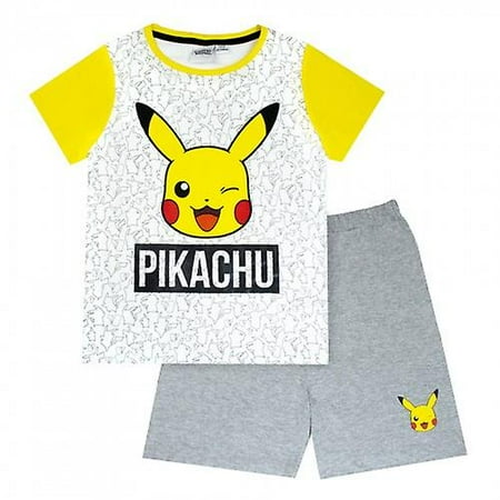 Pokemon Boys Pikachu Face Short Pyjamas Set | Walmart Canada