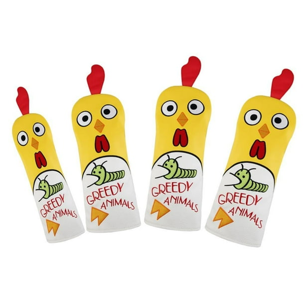 4pcs Water Golf Cover Driver Utility Headcover Club Covers Guard ...