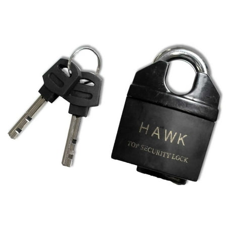 HAWK 2" (50mm) Top Security Reinforced Steel Padlock - TZ7385 | Walmart ...