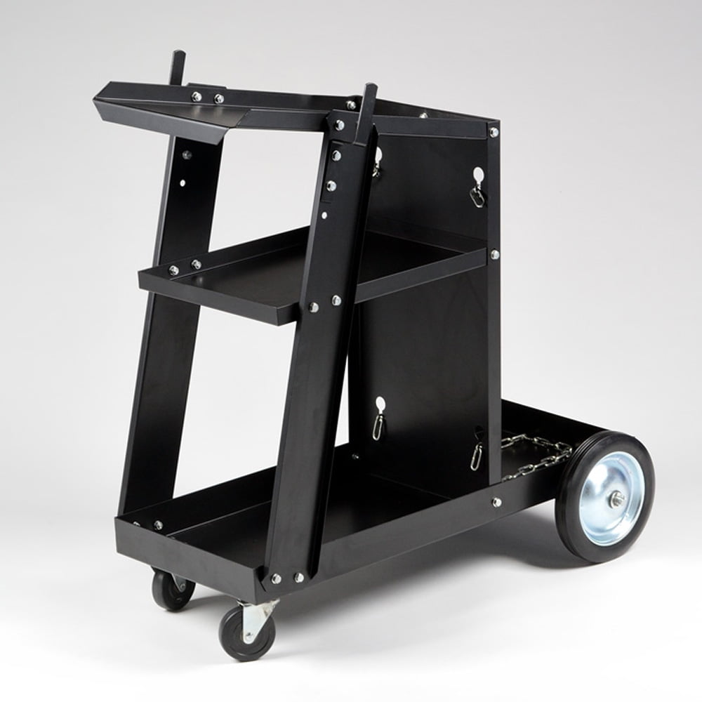 Welding Cart With Tank Storage Arc Mig Tig Welder Universal Storage ...