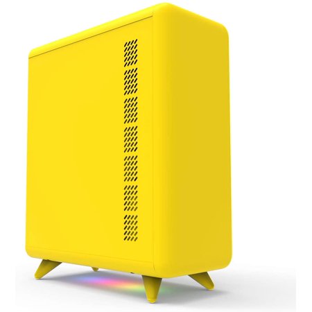 GOLDEN FIELD Q3056 Mini Computer Case, MATX/ITX Smart PC Case, Bottom ...