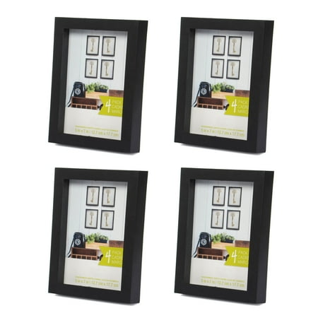 Moustache Decor Picture Frame, 5" x 7" - Black | Walmart Canada