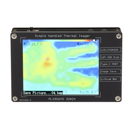 Infrared Thermal Imager, Portable Infrared Thermal Sensor SPI Flash ...