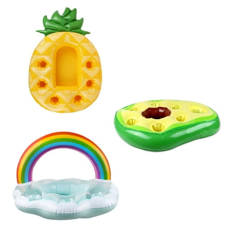 Giant Inflatable Pineapple Drink Holder, Luxury Floating Bar Accessory ...