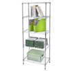 Simpli Furnished LLC 4-Tier Rotating Square Storage Shelf, Multipurpose ...