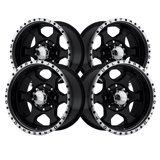 ULTRA 175b rogue 16x8 +10et 83.06mm gloss black diamond cut lip clear ...