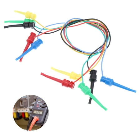 5 Pieces P1520 Electrical Testing Dual SMD Wires Hook Jumper Clips Hook ...