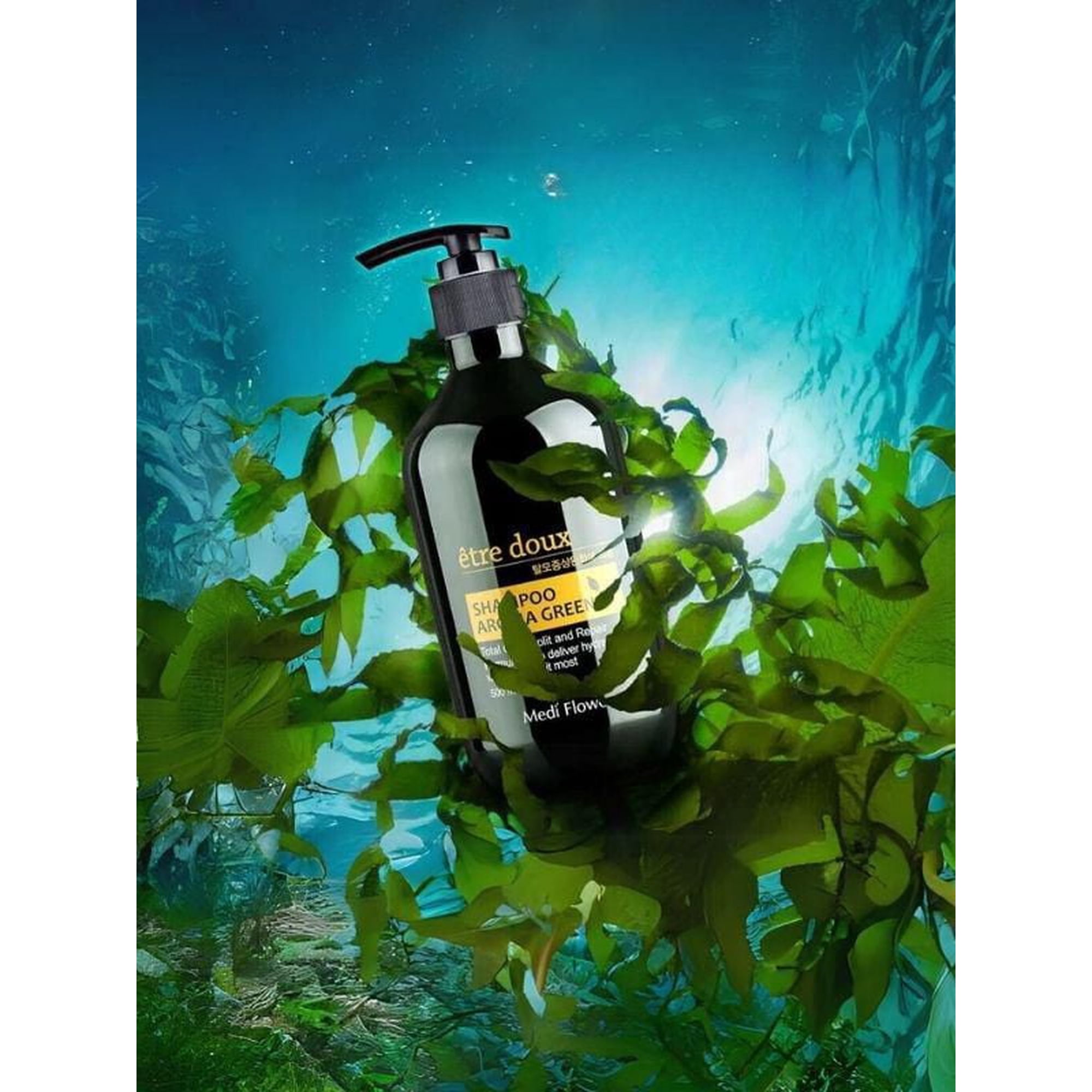 Click here for Medi Flower Etre Doux Aroma Green Hair Shampoo 100 prices