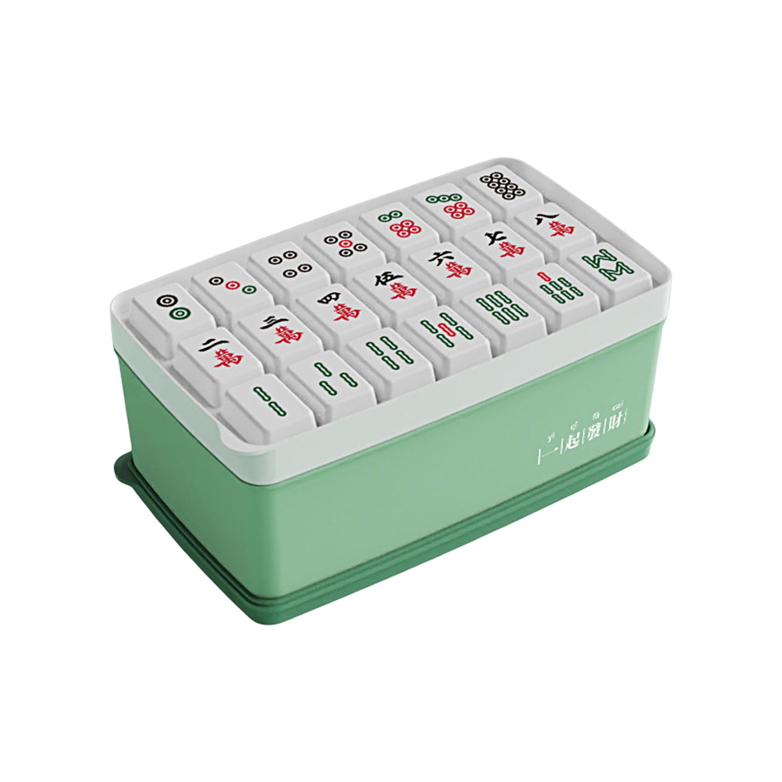 Hahasong DIY 21-Grid Mahjong Pattern Ice Mold with Lid: Stackable ...