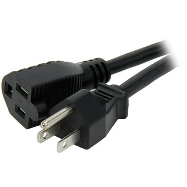 C2G 2ft 16 AWG Universal Power Cord (NEMA 5-15P to IEC320C13) (TAA Compliant) - Walmart.com