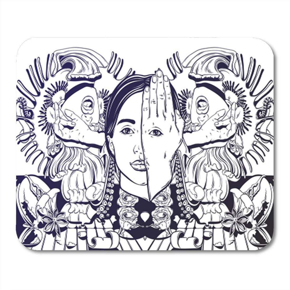 SIDONKU Screaming Girl Tentacles Roses Venus Flytrap Tattoo ...