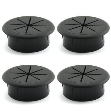 Uxcell 4Pack 2.1 Inch Cable Hole Cover ABS Office Desk Cable Wire Cord ...