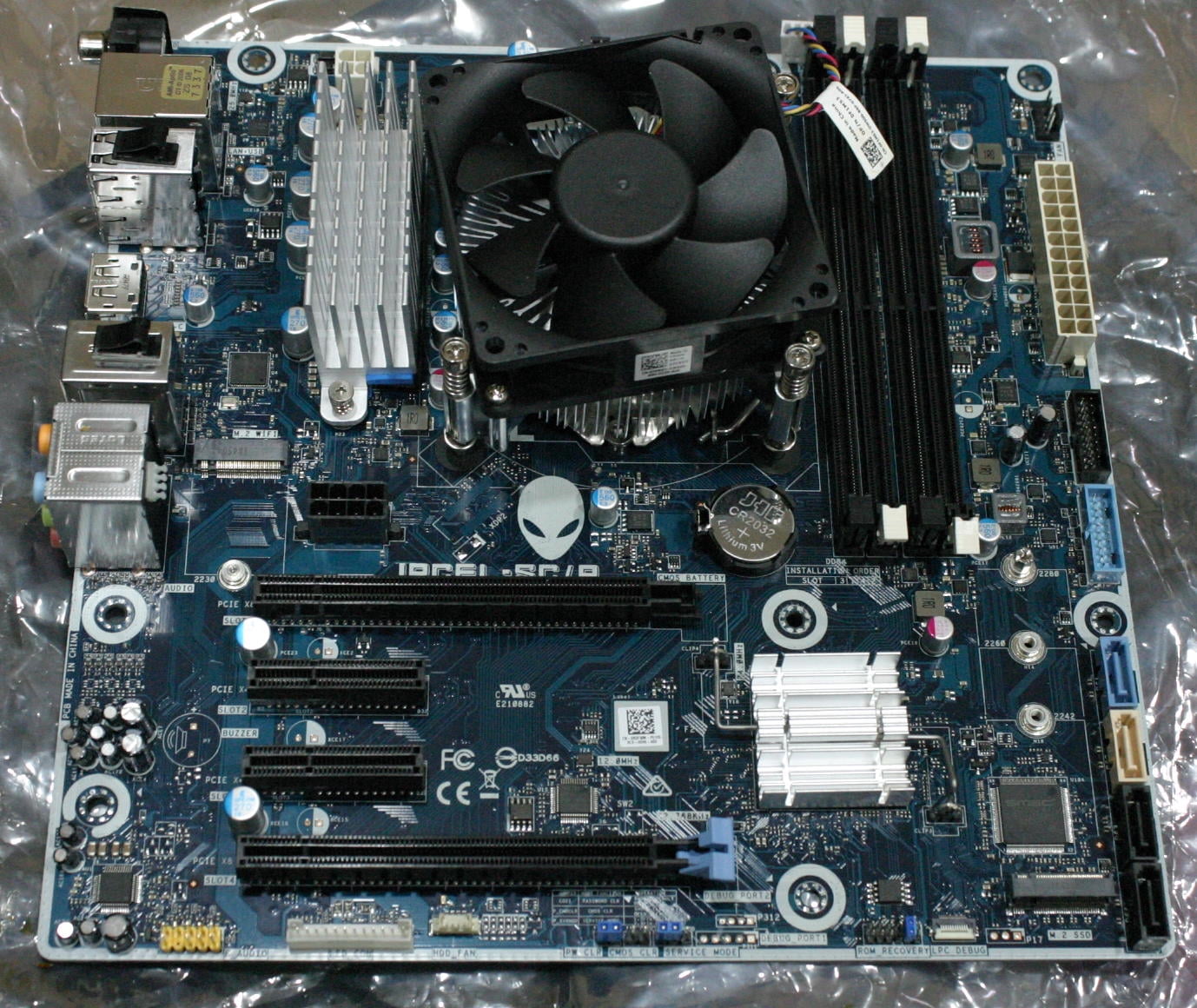 Alienware Aurora R8 Motherboard Intel DDR4 IPCFL-SC/R R3FWM WITH FAN ...