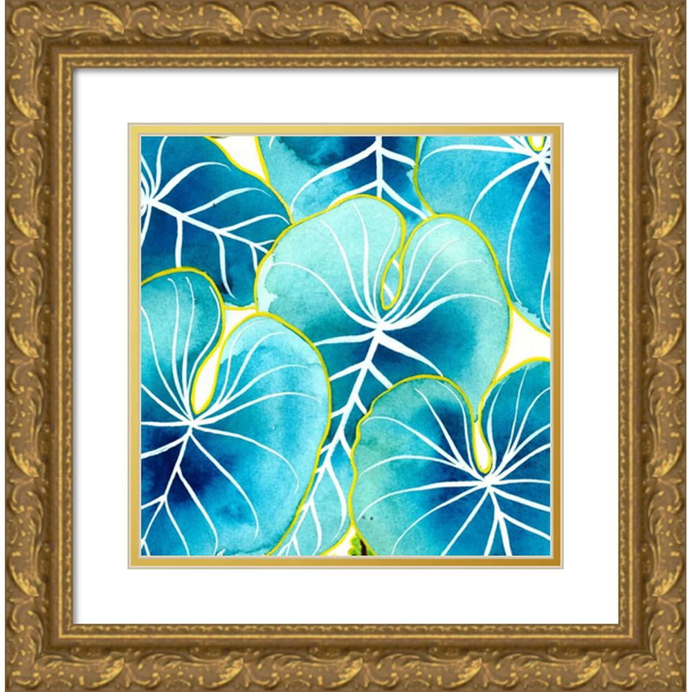 Malpas, Gabby 20x20 Gold Ornate Wood Framed with Double Matting Museum ...