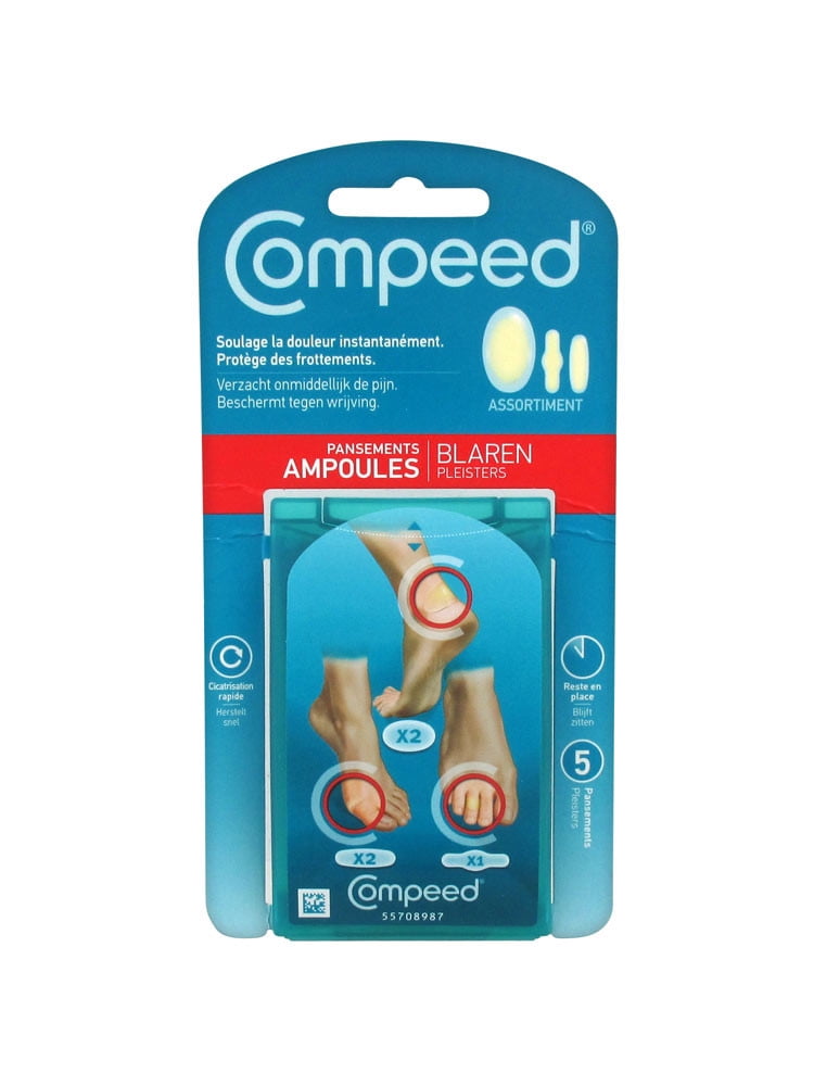 Compeed Blisters Assortment 5 Plasters - Walmart.com