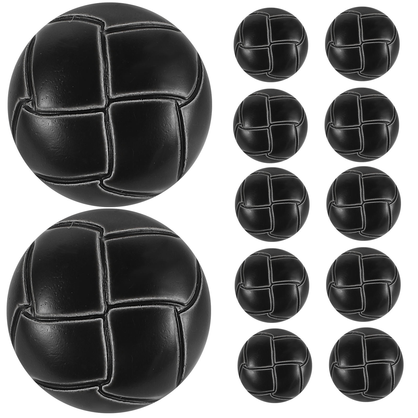 Click here for Fondotin 12pcs Stylish Football Sewing Buttons Bla... prices