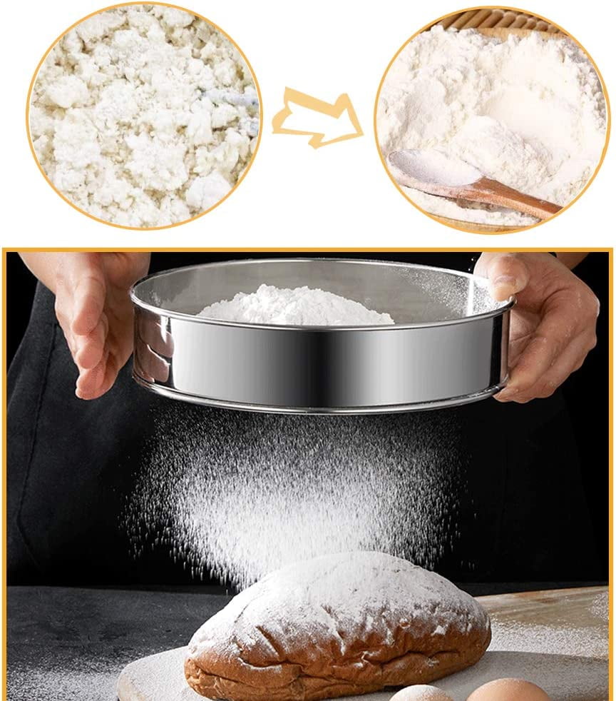 80 Mesh Stainless Steel Powder Sieve for Electric Powdering Sifter ...