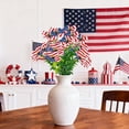 Red White And Blue Artificial Bouquet, Independence Day Themed Flowers ...