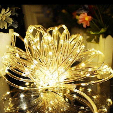 Lalapao Rope Lights Battery Powered String Lights 120 LED Christmas ...