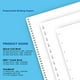 PrintWorks Professional Prepunched Paper, 8.5 x 11, 20 lb., Velobind 11 ...