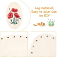 1Set Wooden Knitting Crochet Bottoms Set Mixed Shapes DIY Weaving ...