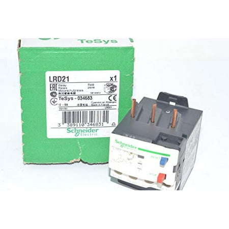 SCHNEIDER ELECTRIC Bimetallic Overload Relay 600-Volt 18A Iec LRD21 ...