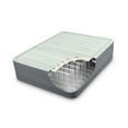 Intex 18in Twin Dura-Beam Premaire Elevated Airbed with Built-In Electric Pump - Walmart.com