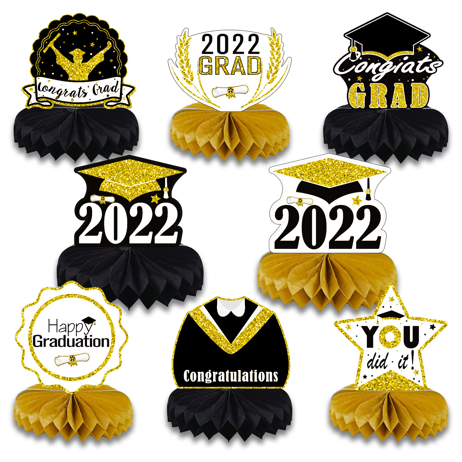 8 Pieces Graduation Centerpieces For Graduation Tables Graduation 8 Pieces Graduation Centerpieces For Graduation Tables Graduation