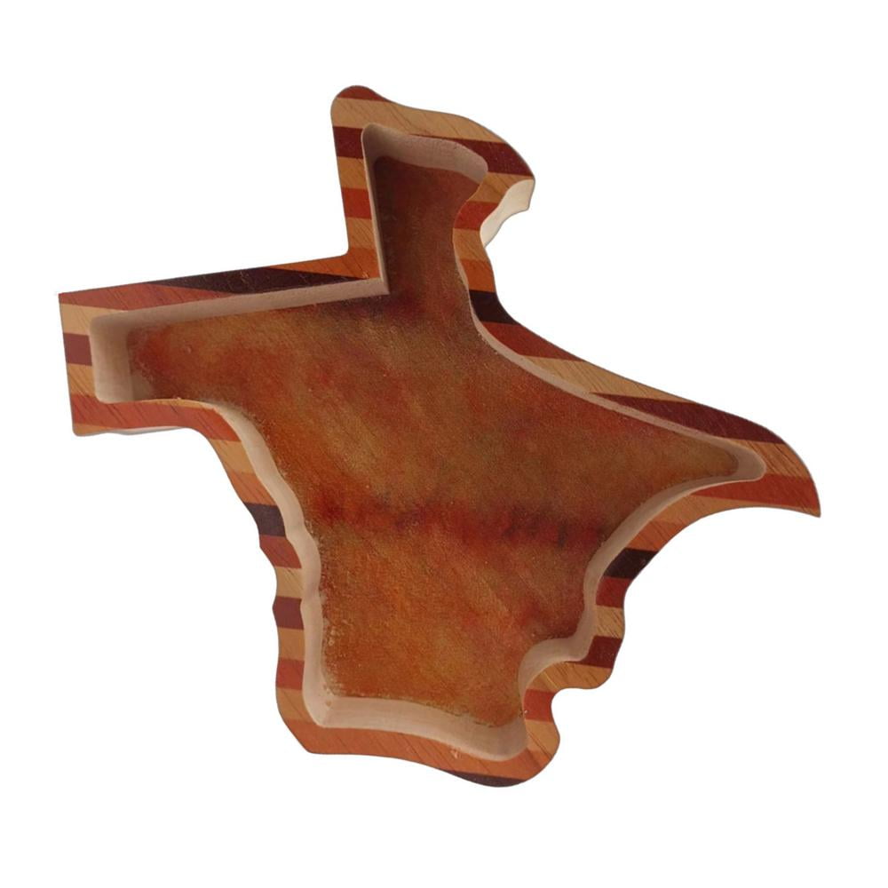 Tohuu Animal Shape Wood Plate Perfect Solid Wood Compote Platters Wood ...