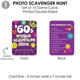 Big Dot of Happiness 60’s Hippie - 4 1960s Groovy Party Games - 10 ...