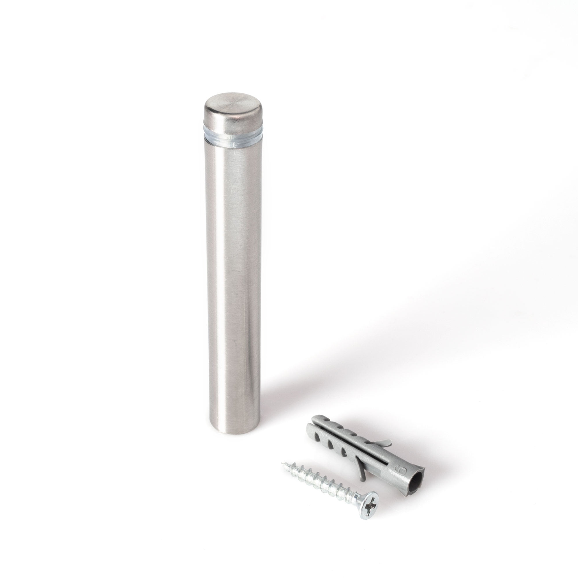 Spacers & Standoffs Glass and Acrylic Sign Stand Off Wall Anchors and ...