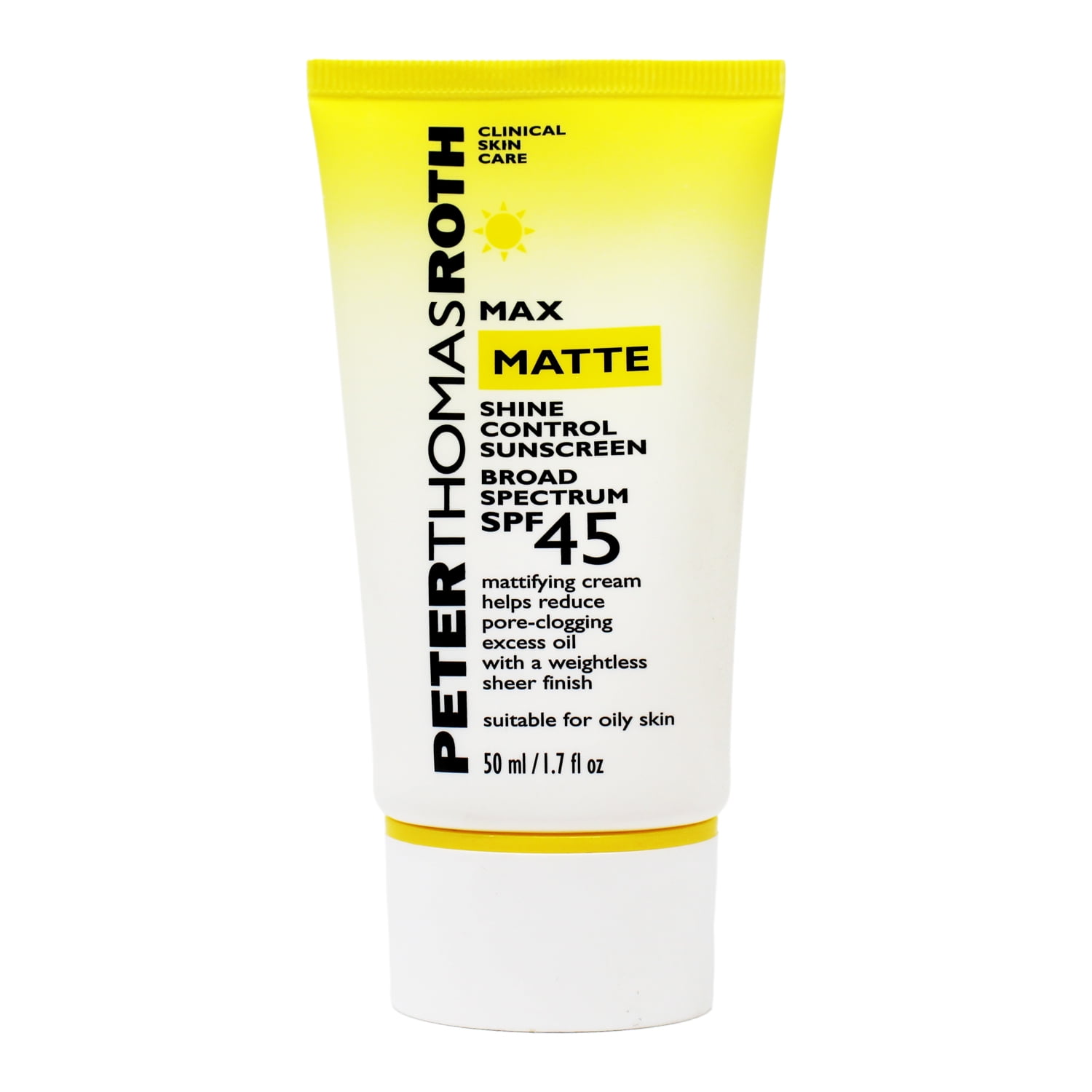 Peter Thomas Roth Max Matte Shine Control Sunscreen Broad Spectrum SPF ...